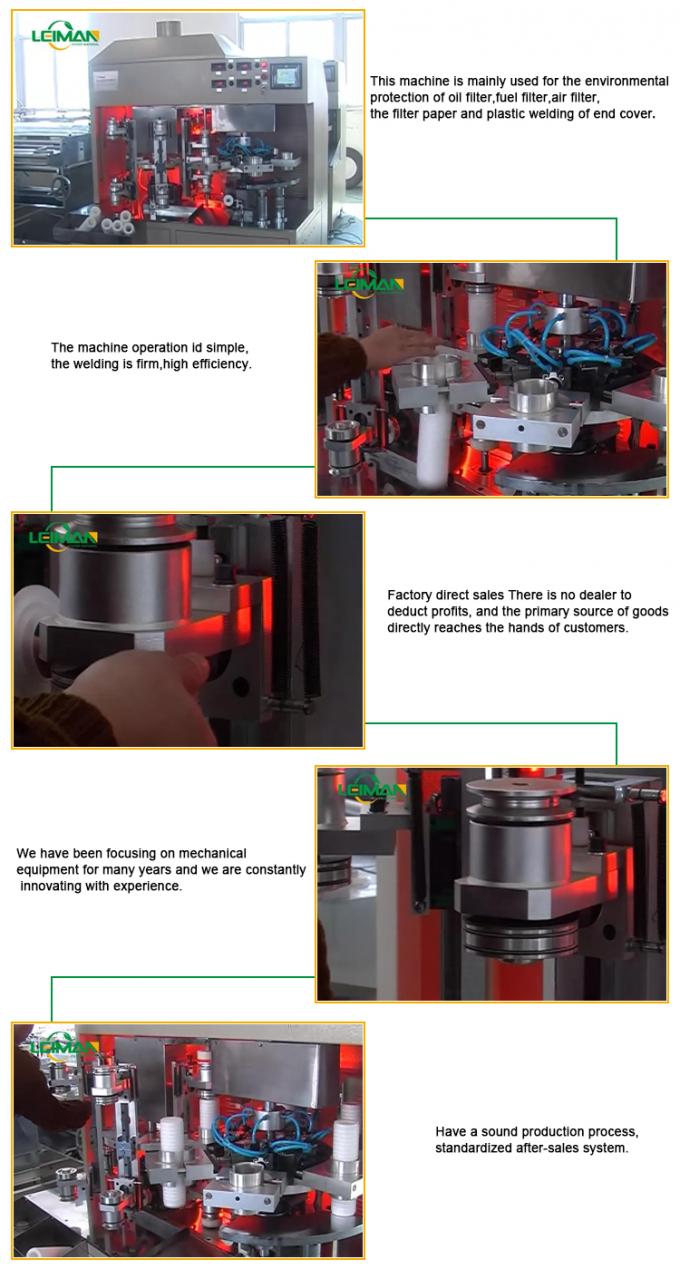 Rotary ECO Filter Machine Full Auto Heat Metal Plating Machine